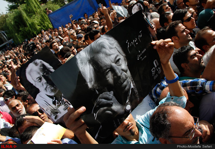 Fans and friends bid farewell to actor Davud Rashidi - Tehran Times