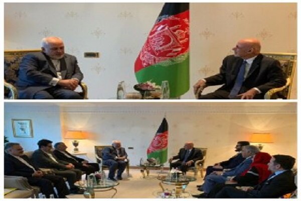 Zarif Ashraf Ghani Meet In Istanbul Mehr News Agency