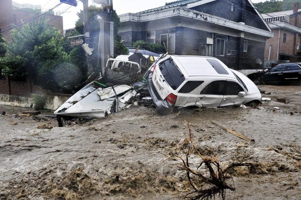 South Korea floods, landslides kill at least 21 - Mehr News Agency South Korea floods, landslides kill at least 21 - Mehr News Agency