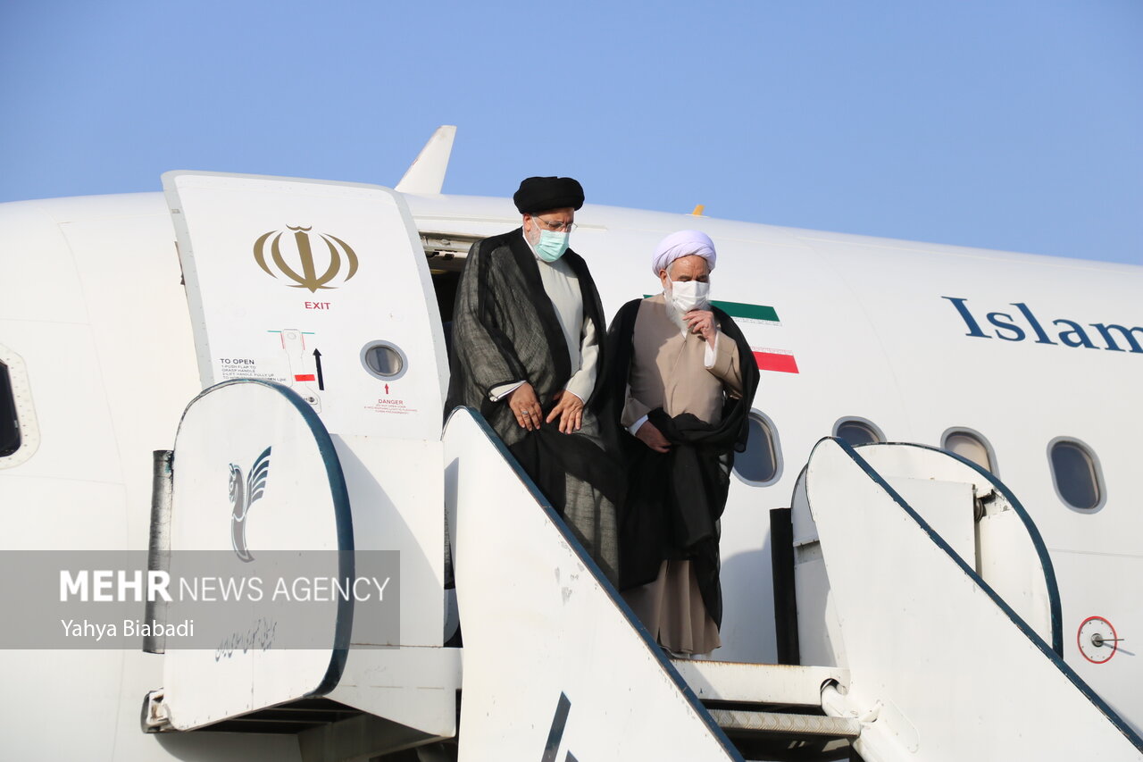 President Raeisi arrives in Kermanshah province - Mehr News Agency