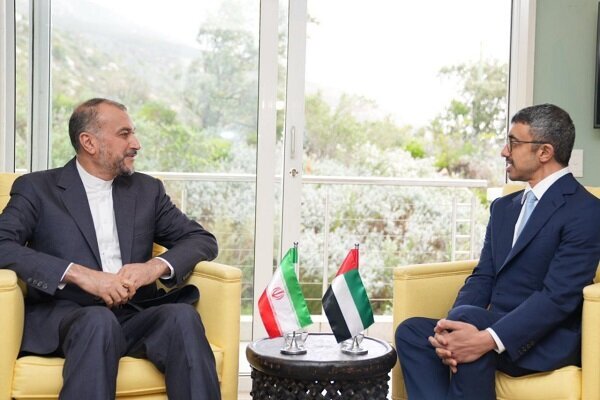 اميرعبداللهيان يلتقي بنظيره الاماراتي على هامش قمة البريكس - Mehr News ...