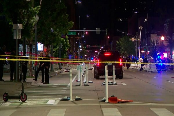 At least 9 injured in mass shooting near downtown Denver - Mehr News Agency