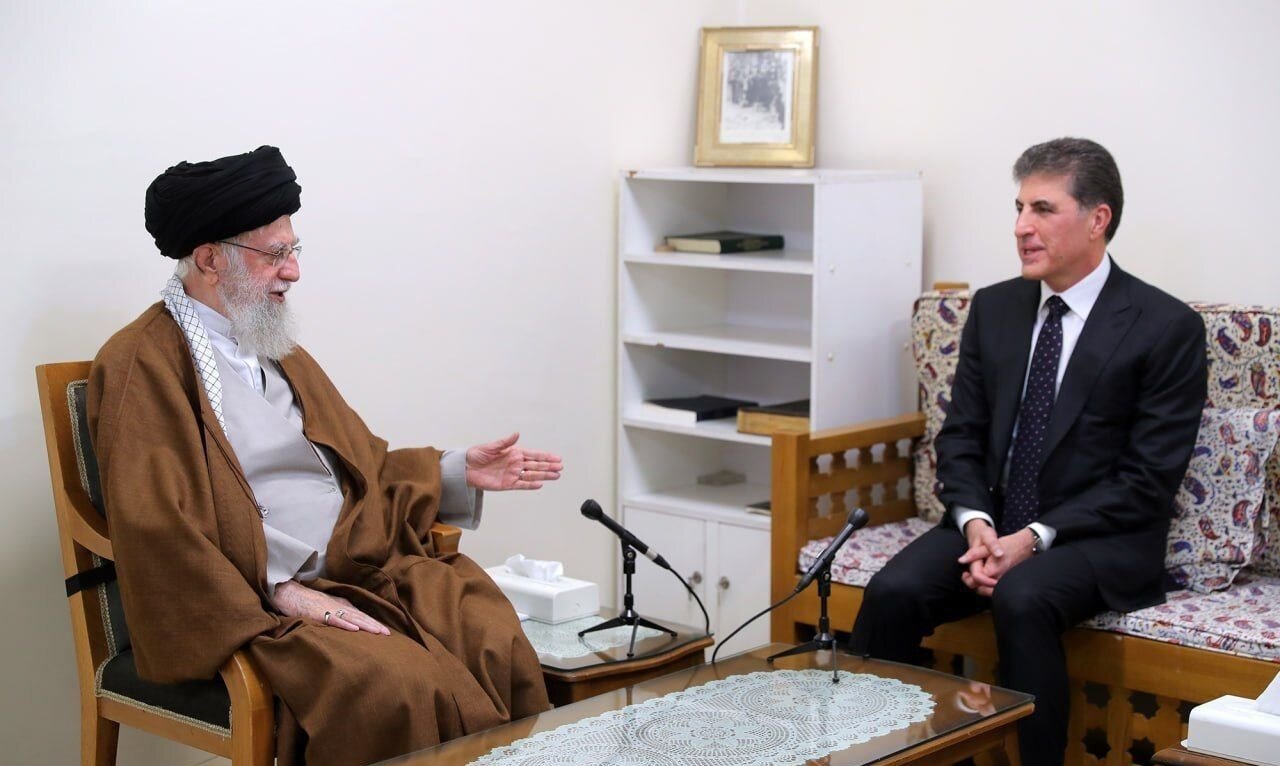 Mehr News Agency - Head of Iraqi Kurdistan region, Leader hold talks in ...