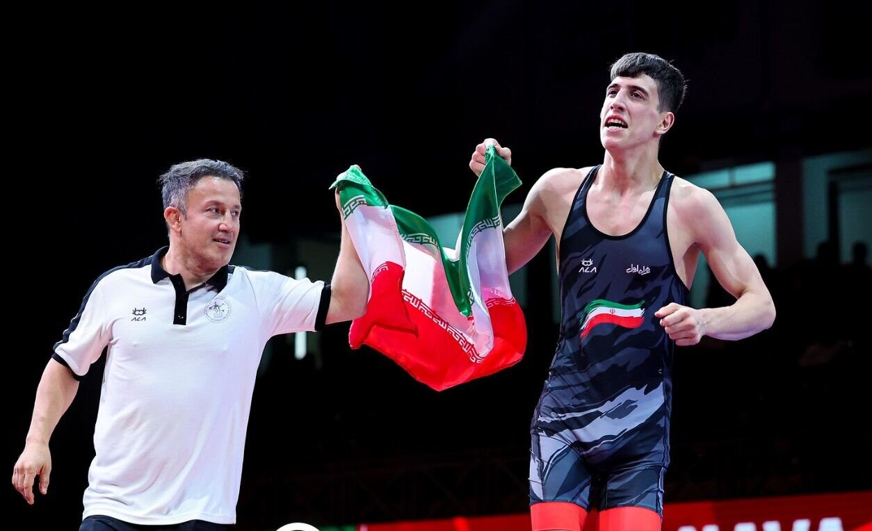 Iran's junior Greco-Roman wrestlers crowned world champions - Mehr News ...
