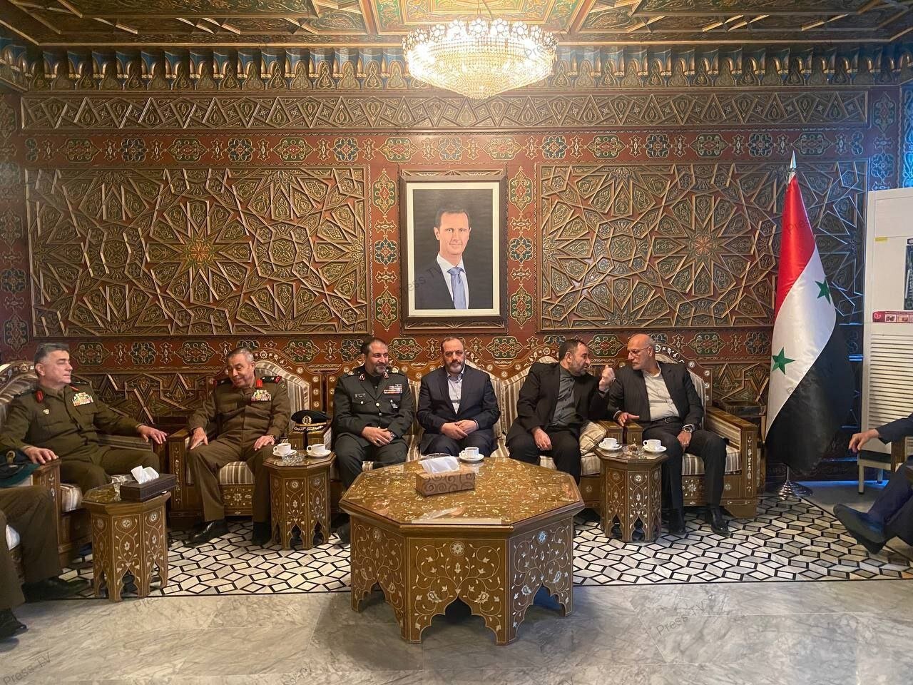 Iran defense minister arrives in Syria - Mehr News Agency