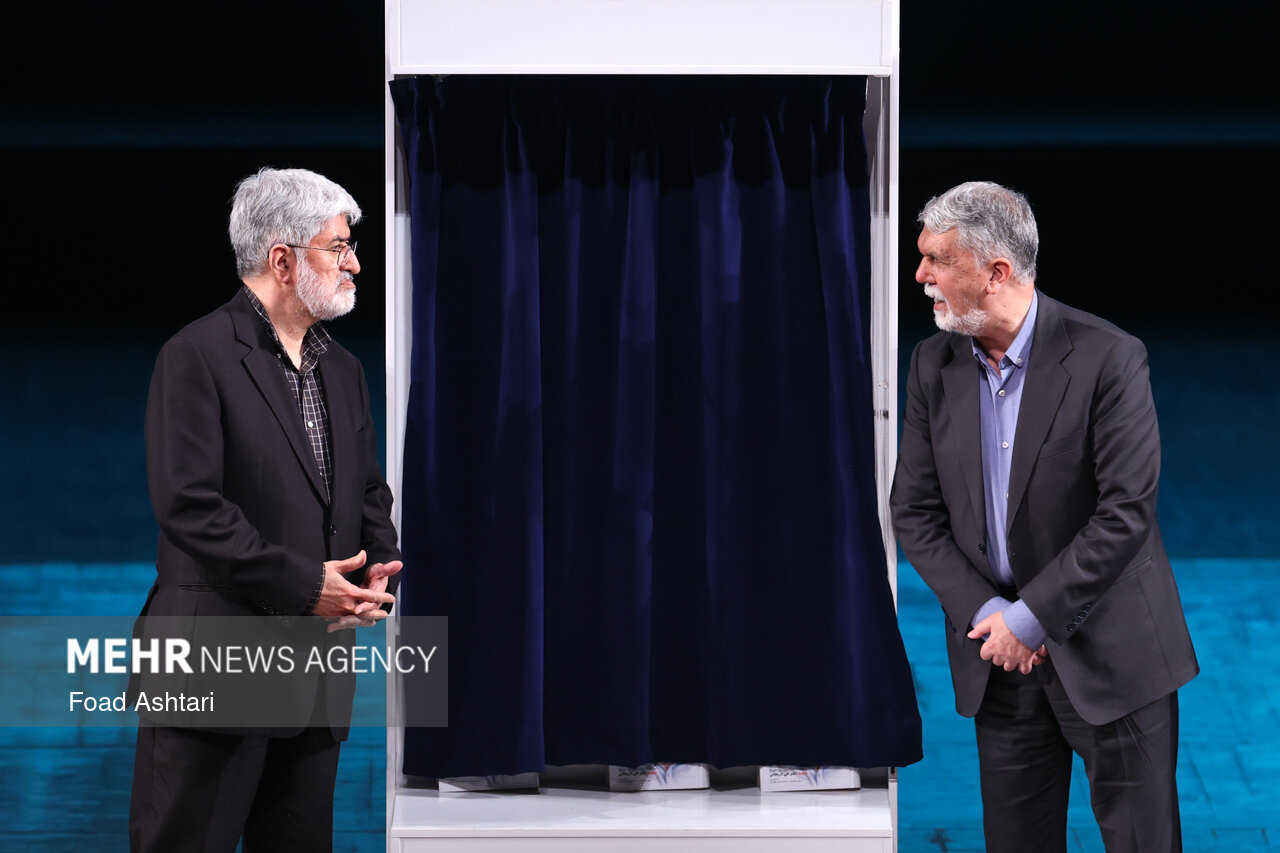 Mehr News Agency - 40th-day memorial service for martyred Ali Larijani ...